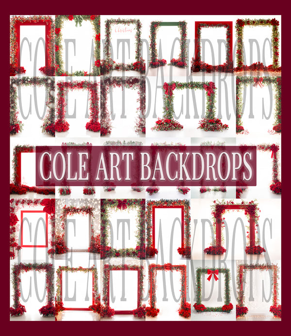 Backlit Christmas Digital Backdrop Set – Cole Art Backdrops