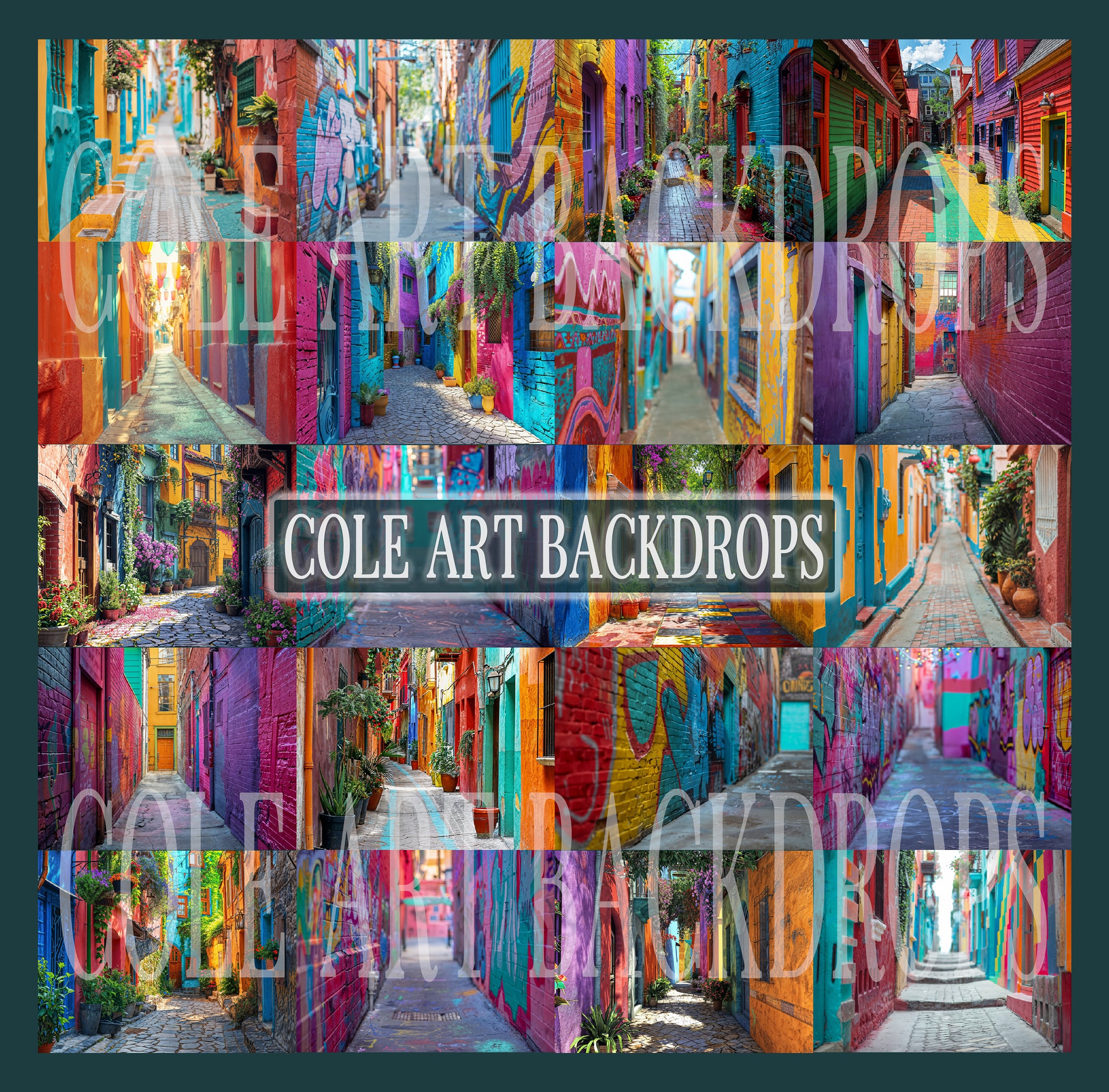 Color Pathways Digital Backdrops Set – Cole Art Backdrops