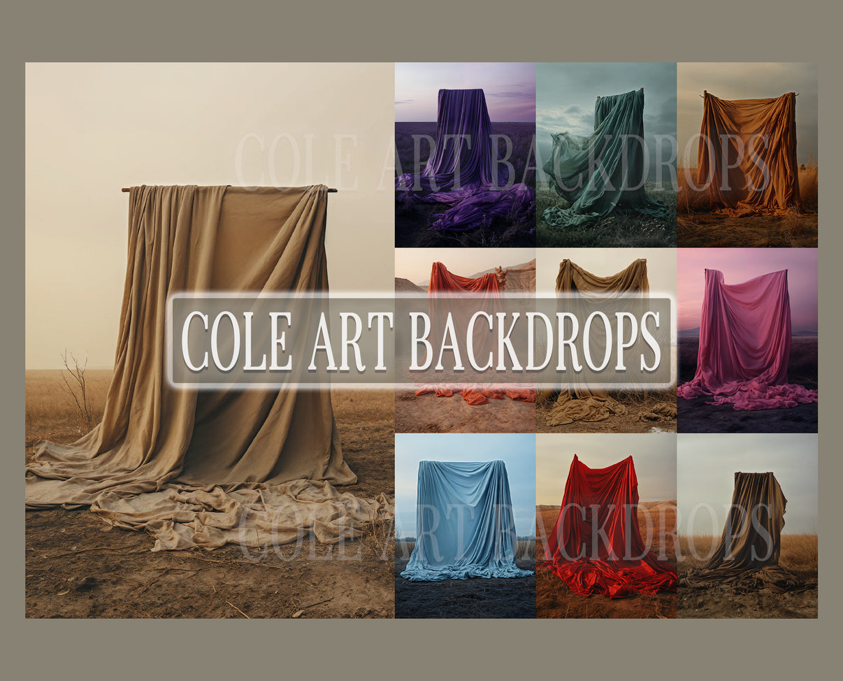 Field of Fabrics Set Digital Backdrops, Maternity Backdrop Overlays, S ...